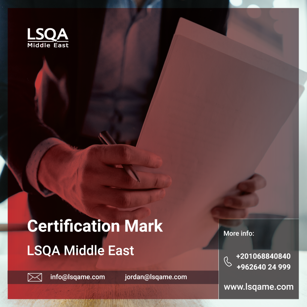 LSQA ME Certification Mark | LSQA Middle East